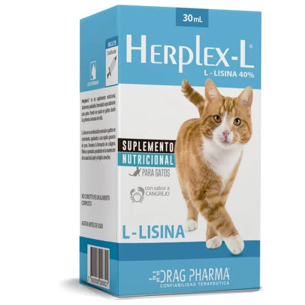 HERPLEX-L GATOS SUS X 30 ML - FARMATICA